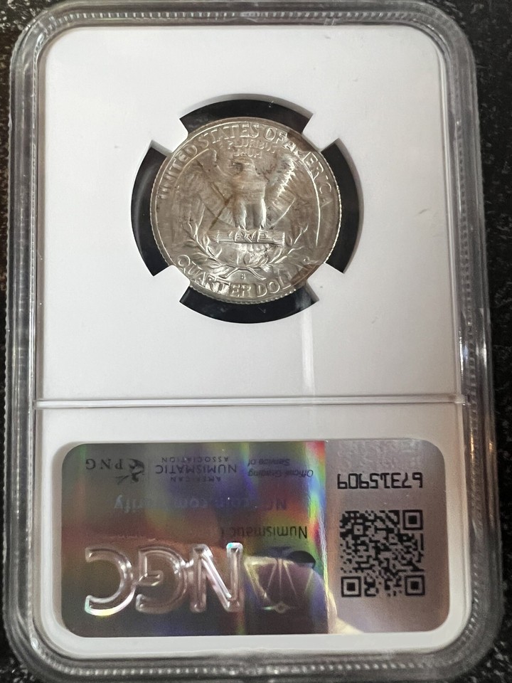 1948 S Washington Quarter Silver MS65 NGC 25c UNC. | eBay