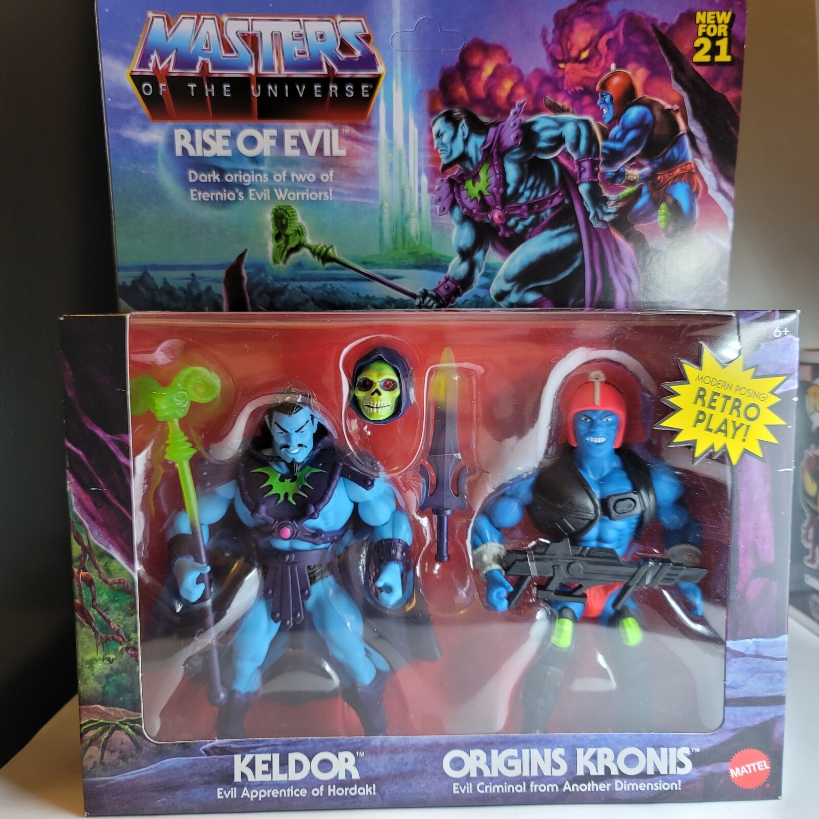 MOTU Masters of the Universe Rise of Evil Keldor Kronis 2 Pack Target ...