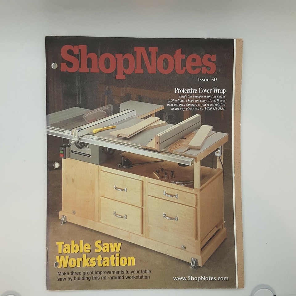 ShopNotes Vol 9 Iss50-TableSawWorkstation,Tongue&GrooveJoinery ...