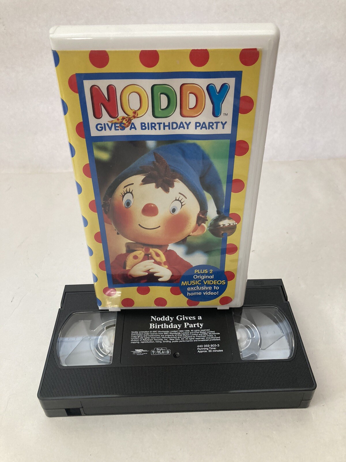 Noddy Gives a Birthday Party (VHS, 1999) for sale online | eBay