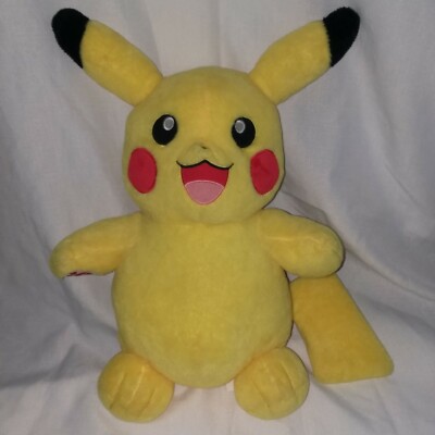 Pikachu Pokemon Build a Bear Plush Stuffed Animal BABW Stuffie 18 inch ...