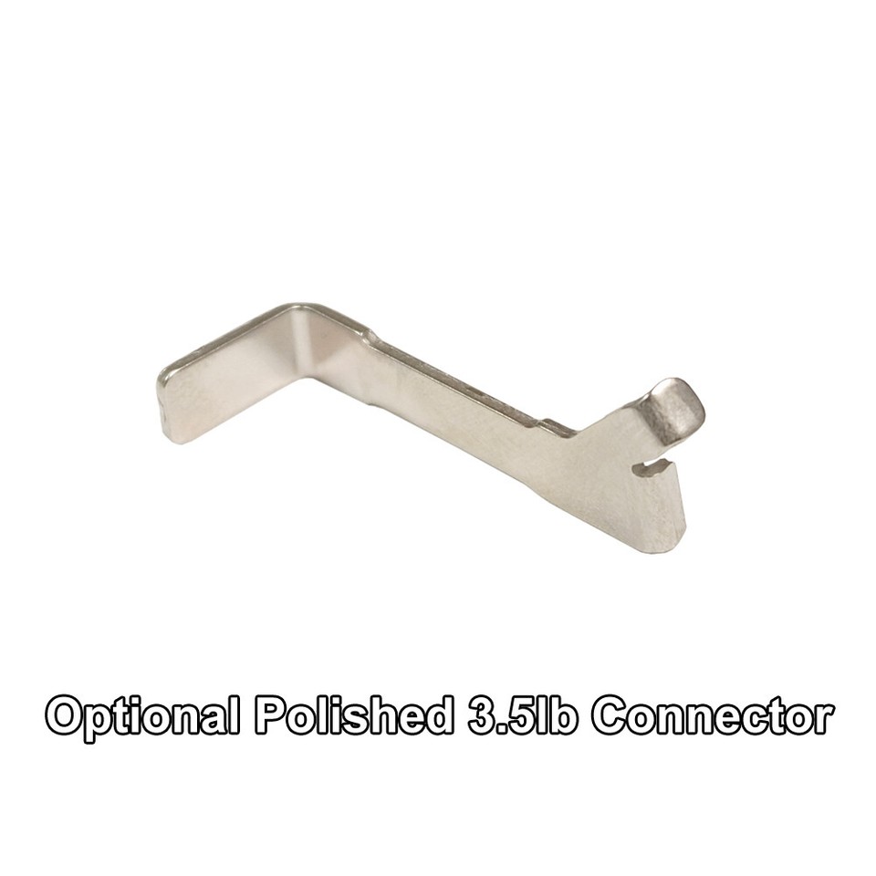 Glock Flat Face Trigger Assembly with Bar - Gen 3-4 - 17 19 22 23 26 ...