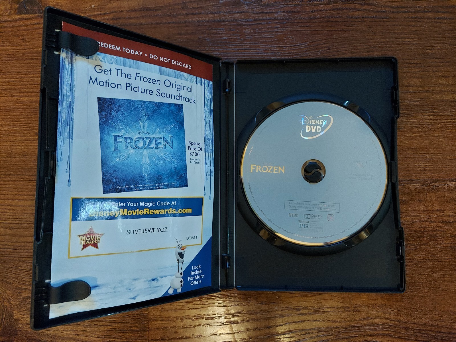 Frozen (DVD, 2013) 786936838961| eBay