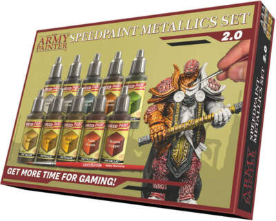 The Army Painter - Speedpaints: Metallics Paint Set Brand New | eBay