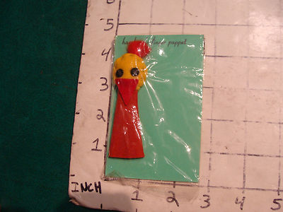 1966----FINGER PUPPETS--Duncan-Youree original in bag #6----ROOSTER | eBay
