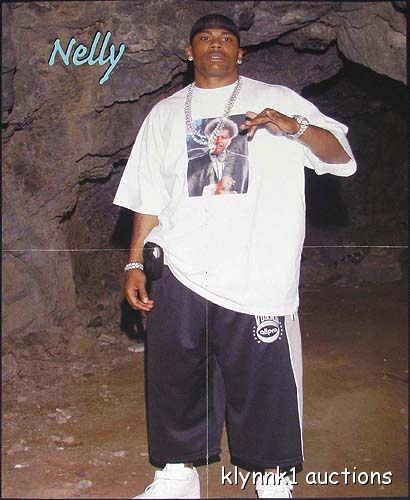 Nelly 3 POSTERS Magazine Centerfolds Collectible Lot 1090A O'Ryan Lil ...