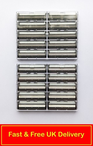 Twin Blade Cartridge Razor Blades Gillette G2 Contour Profile slide-on ...