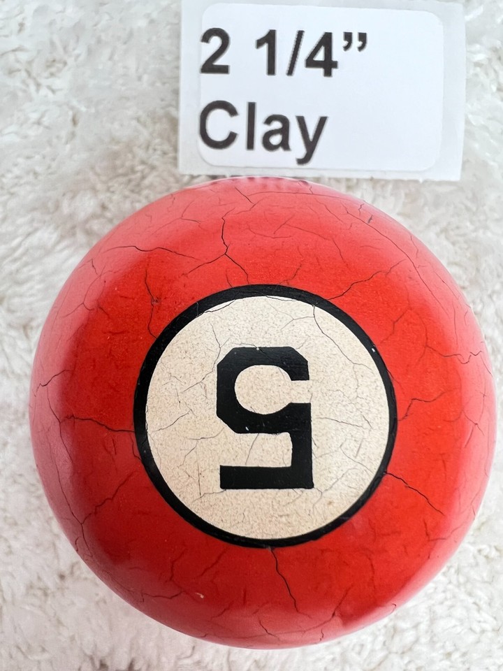 #5 Pool Ball. Antique, Vintage And Current Style Balls. Many To Choose ...