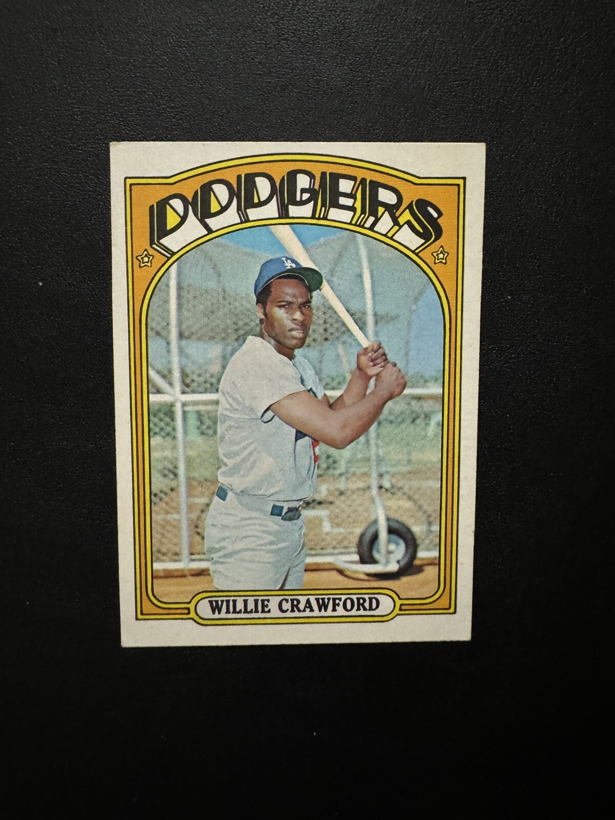 1972 TOPPS #669 WILLIE CRAWFORD LA DODGERS—CREASE FREE HIGH #💥*** (tgcs) | eBay