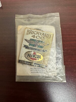 Brickyard 400 Pin Indianapolis Motor Speedway August 5th 1995 Pennzoil ...