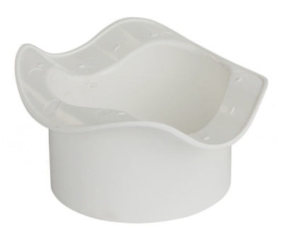 8x Rain Harvesting CORRUGATED TANK OVERFLOWS Flanged Outlet- 90mm Or ...