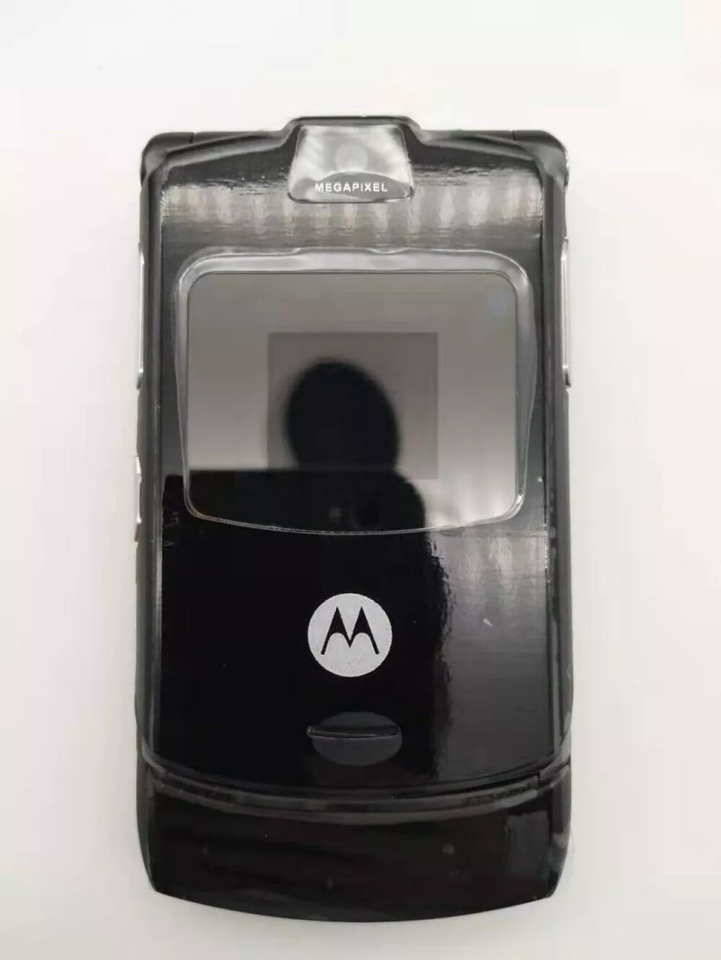 HOT Motorola RAZR V3 Unlocked Flip GSM Bluetooth MP4 video Mobile Phone ...