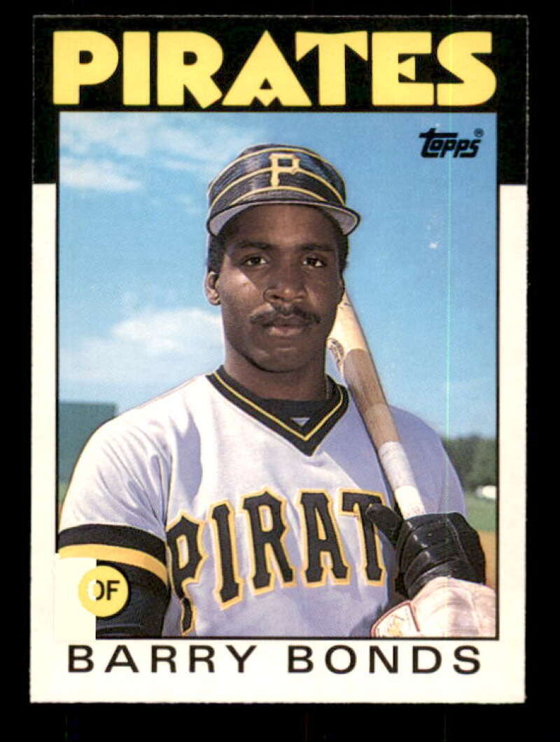 Barry Bonds Rookie Card 1986 Topps Traded #11T | eBay