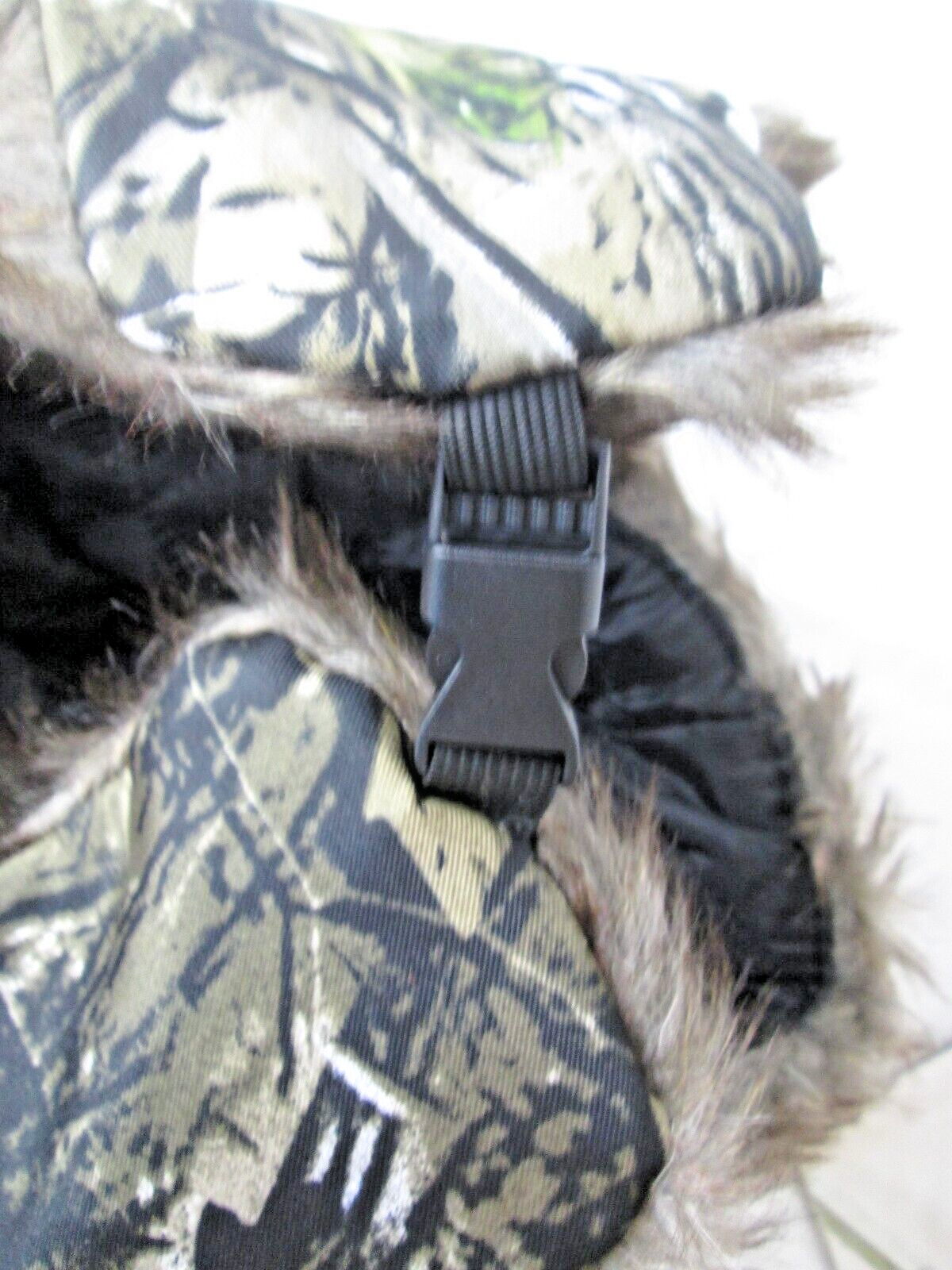 Woodland Realtree Camouflage Aviator Trapper Winter Hat Lined Cap Tru ...