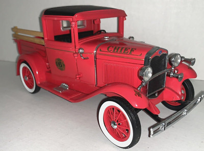 1/18 Motor City 2000 1931 Ford Fire Chief Pick-Up Truck | eBay