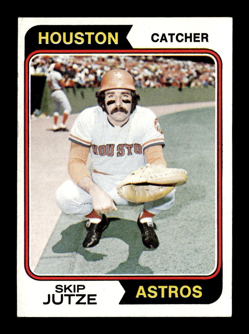 1974 Topps #328 Skip Jutze Houston Astros EX+ Baseball Card *E934 | eBay