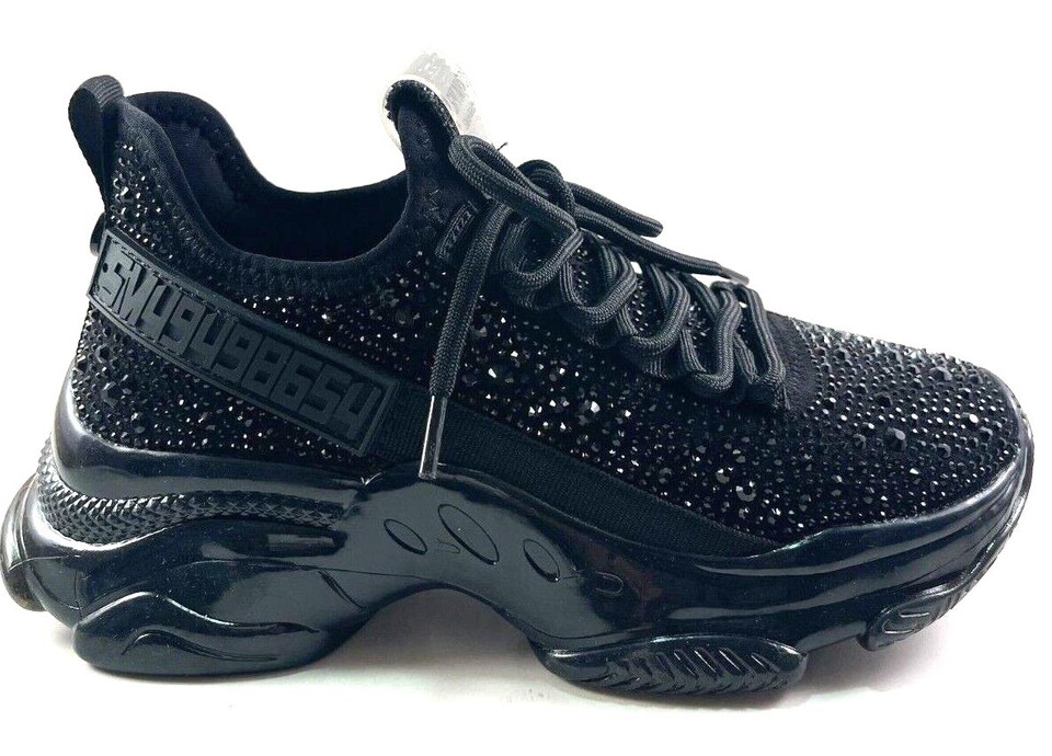Steve Madden Maxima-R Rhinestone Fashion Slip On Sneaker Choose Sz ...