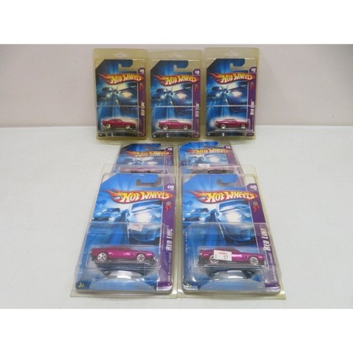 hot wheels 1969 pontiac firebird redline, sold individually, 6 ...