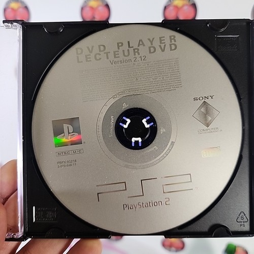Sony Playstation 2 (PS2) DVD Player Disc Version 2.12 (Lecteur Dvd ...