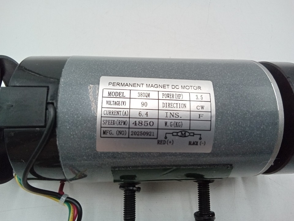 Permanent Magnet DC Treadmill Motor 90V 4850RPM 3.5HP Clockwise ...