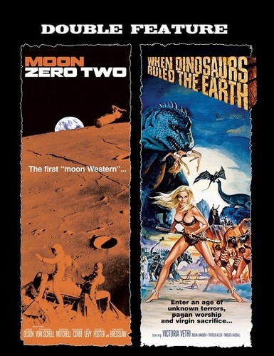 When Dinosaurs Ruled The Earth + Moon Zero Two - R2 compat DVD Double ...