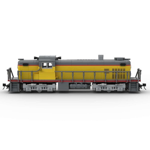 MOC-117021 RSC-2 Union Pacific Train 1283 Parts Building Blocks Toys ...
