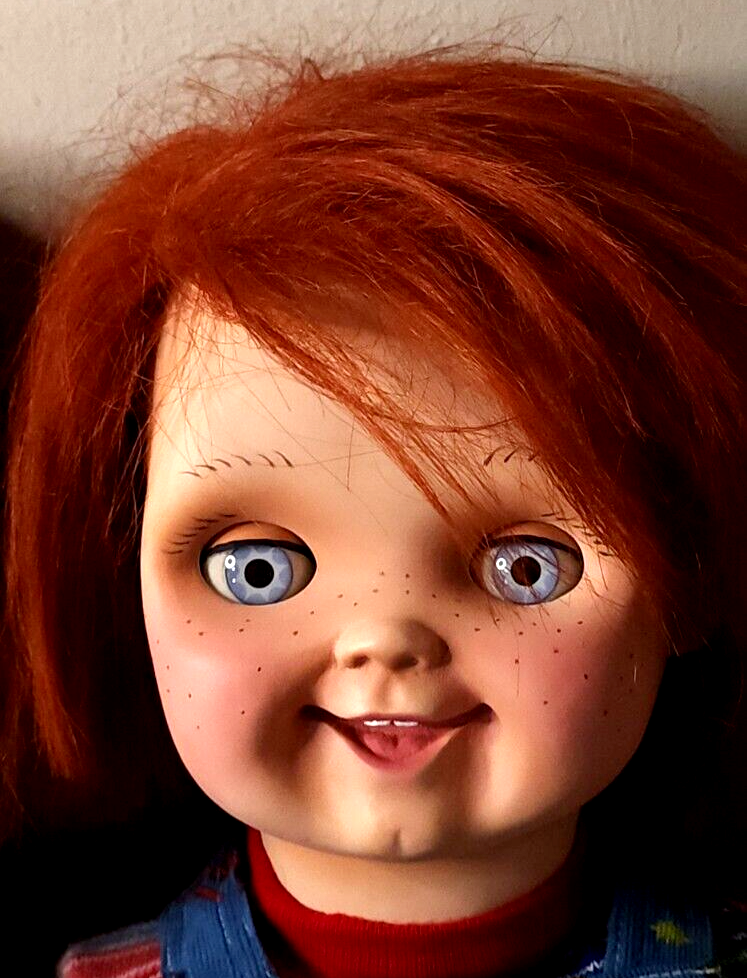 Chucky head painted and wig jus head bodiless | eBay