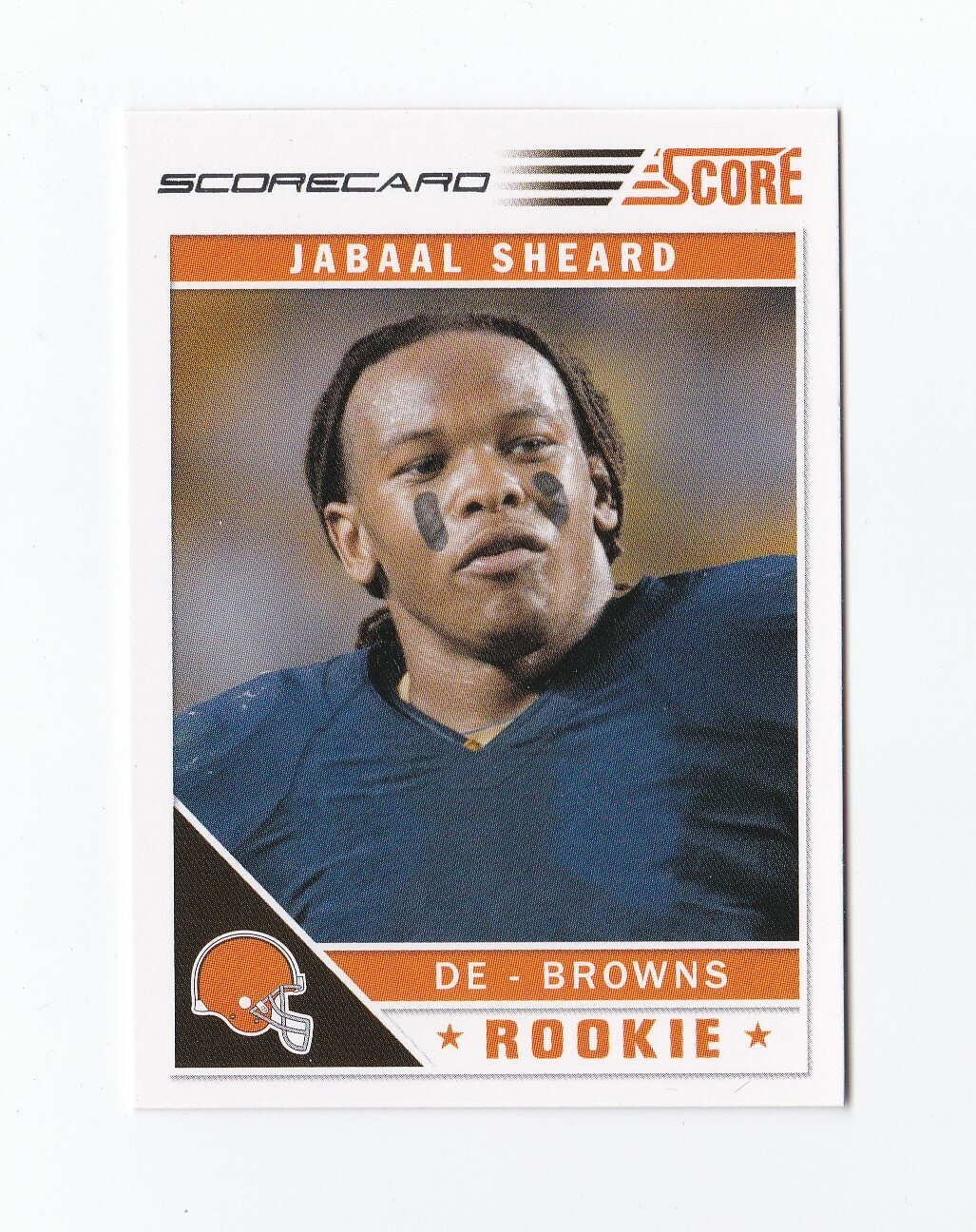 2011 Score Scorecard #341 Jabaal Sheard RC Cleveland Browns Pitt | eBay
