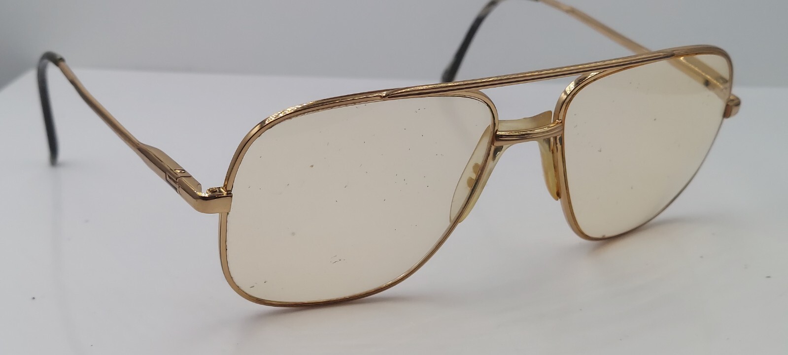 Vintage BerDel Cal Gold Pilot Metal Sunglasses FRAMES… - Gem