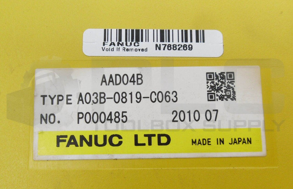 FANUC A03B-0819-C063 I/O MODULE AAD04B | eBay