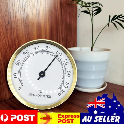 H103G Wall Hanging Mechanical Humidor Hygrometers Analog Pointer ...