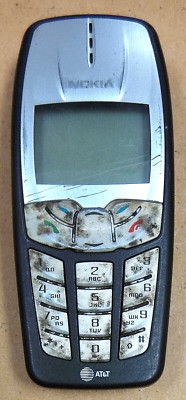 Nokia 2260 - Black and Silver ( AT&T / TDMA ) Rare Cellular Phone/ BLC ...