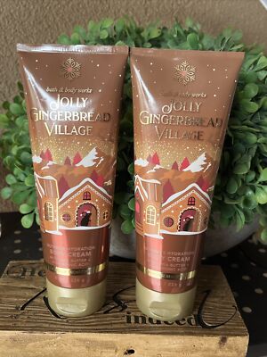Bath & Body Works Ultimate Hydration Jolly Gingerbread Village Body ...