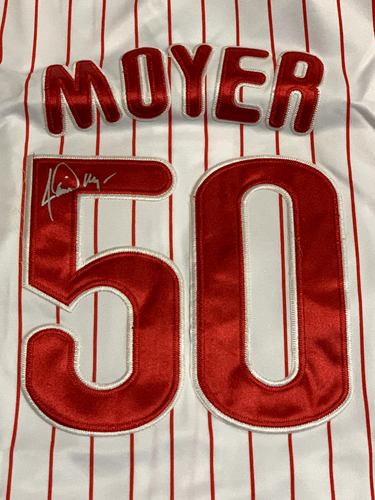 JAMIE MOYER AUTOGRAPHED SIGNED PHILADELPHIA PHILLIES 2008 WORLD SERIES ...