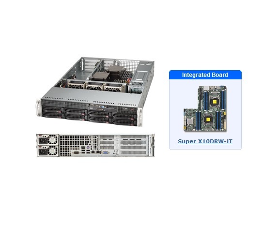 Super Micro Supermicro SuperServer 6028R-WTRT - Server - rack-mountable ...