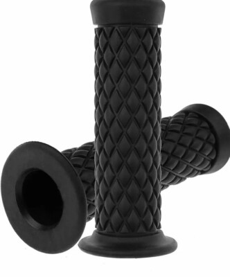 7/8" Motorcycle Hand Grips Bar End Handlebar Gel For Cafe Racer Dirt ...
