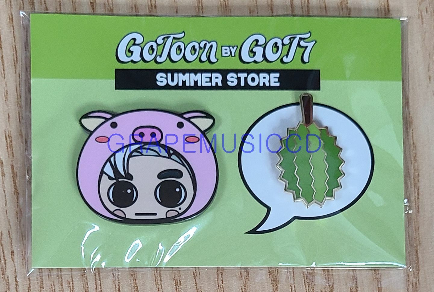 GOT7 GOTOON BY GOT7 SUMMER STORE OFFICIAL GOODS GOTOON BADGE SET SEALED ...