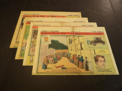 Ripley's Believe it or not by Robert Ripley - 4 Sundays 1940 - Half ...