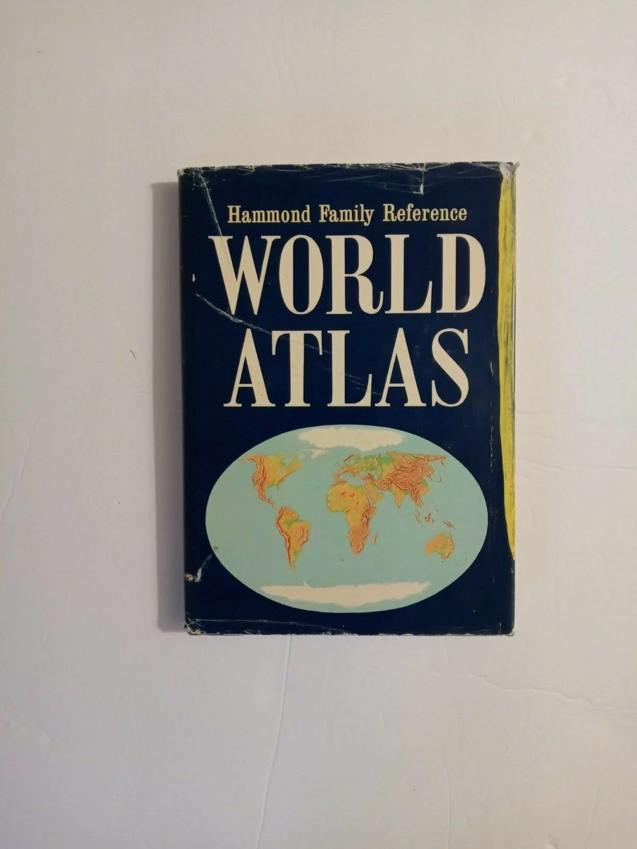 Vintage World Atlas Book