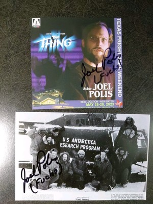 JOEL POLIS As FUCHS 2 Hand Signed Autograph 4X6 Photo S -ACTOR- THE ...