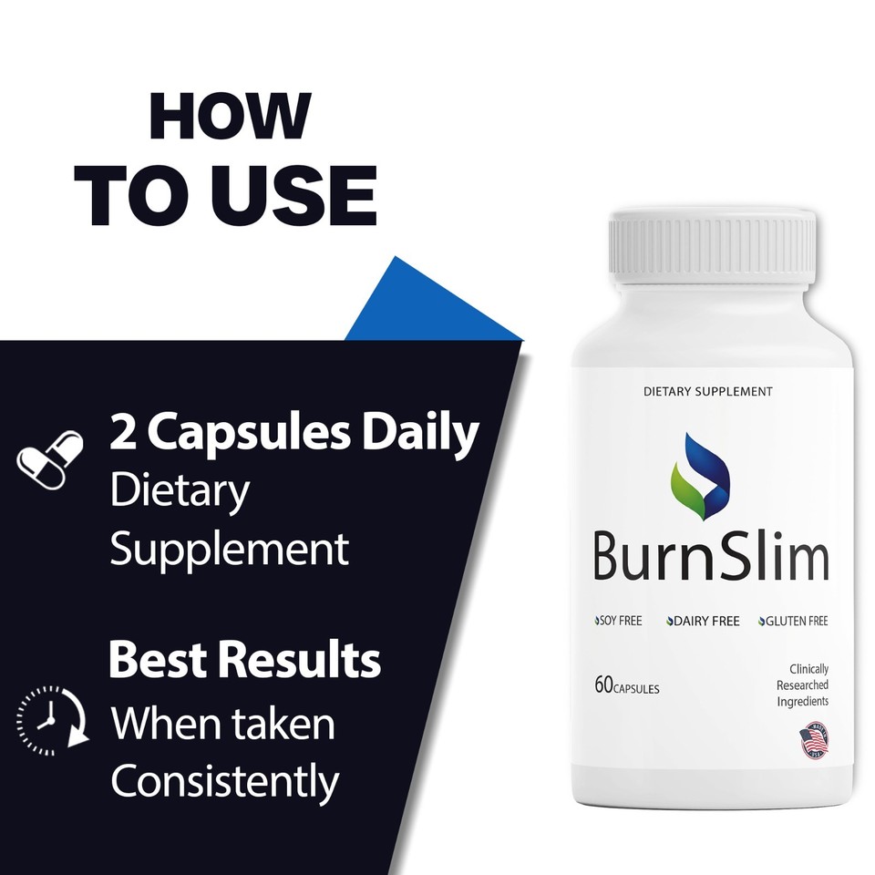 (5 Pack) Burn Slim Keto Capsules – BurnSlim Advanced Formula, Extra ...