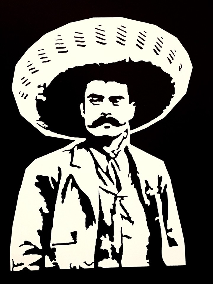 EMILIANO ZAPATA Sticker Decal Vinyl, Laptop, Guitar, Helmet | eBay