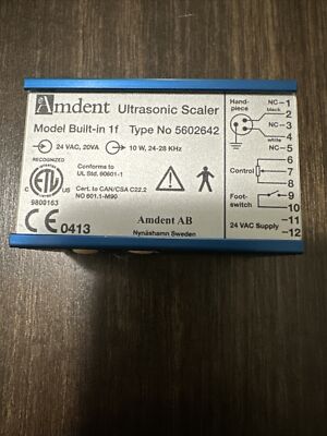 Amdent 5602642 ultrasonic scaler power supply Model Built-in 1f | eBay