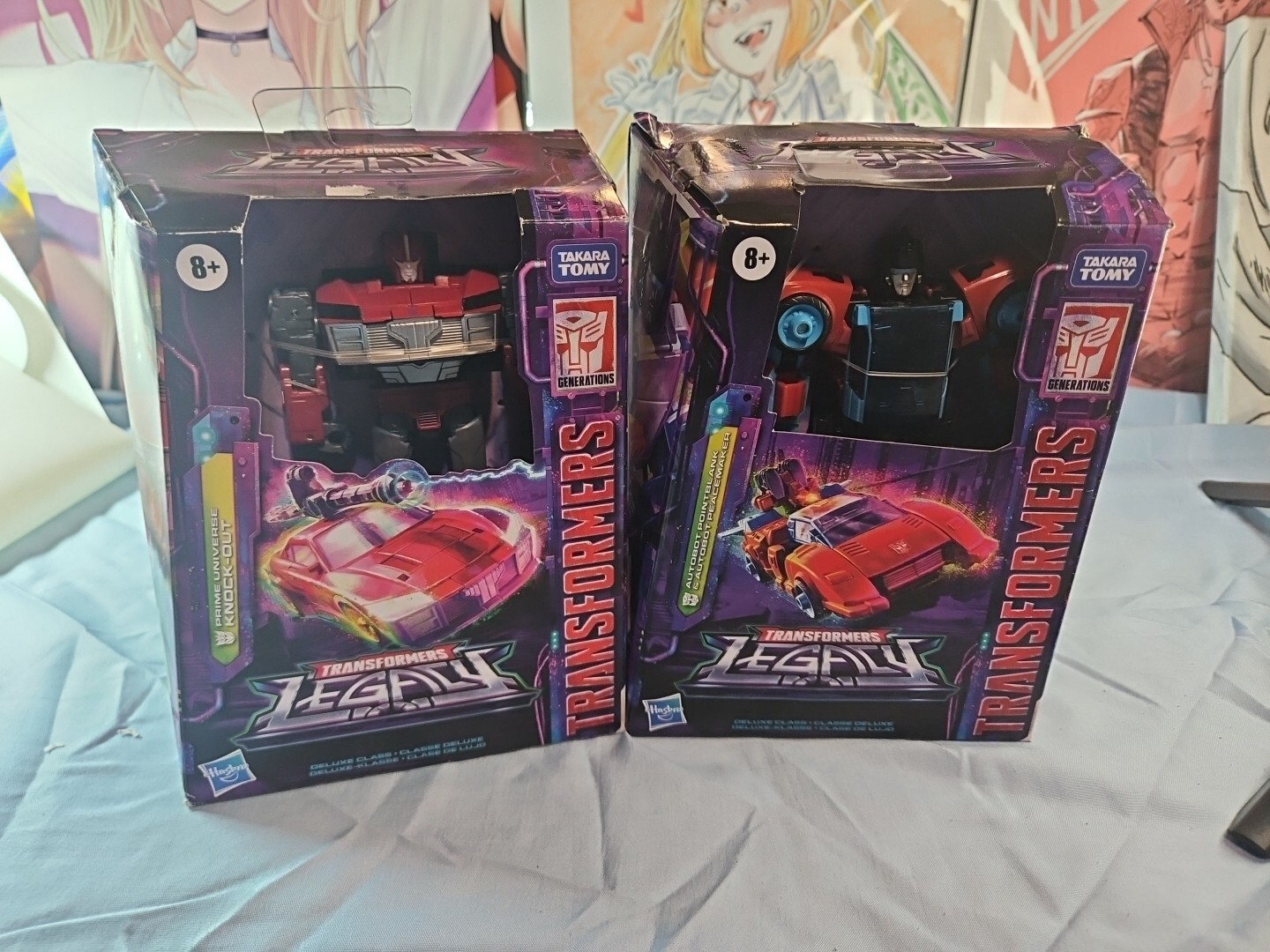 Hasbro Transformers Legacy Deluxe Knockout & Pointblank BRAND NEW ...