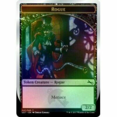 Rogue Token FOIL Unstable Light Play LP MTG Magic the Gathering DNA ...