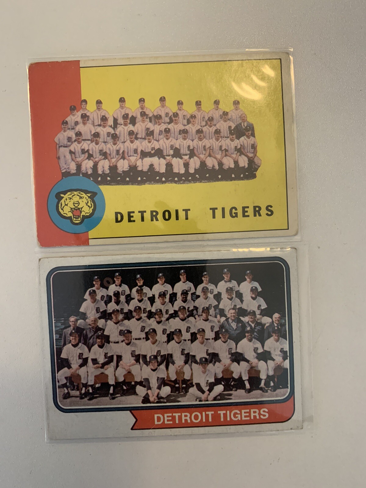 Detroit Tigers Baseball Team Cards (2) | eBay
