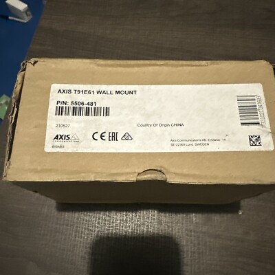 Axis T91E61 Wall Mount | eBay