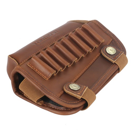 Tourbon Leather Gun Buttstock Cheek Riser Rest Rifle Cartridges Ammo ...