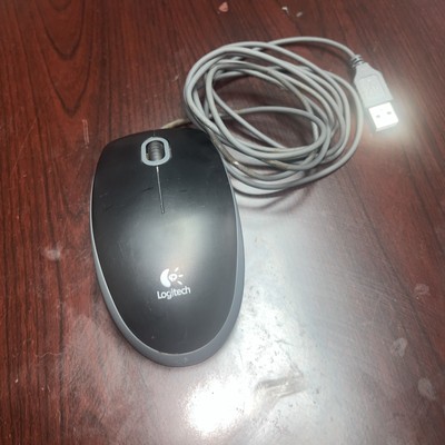Logitech M-U0026 USB Universal Wired Optical Mouse Black 810-002182 ...