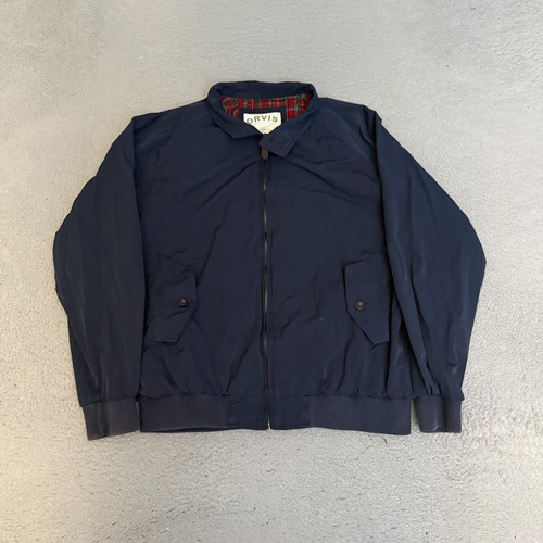 Orvis Jacket Mens Size Large Blue Full Zip | eBay